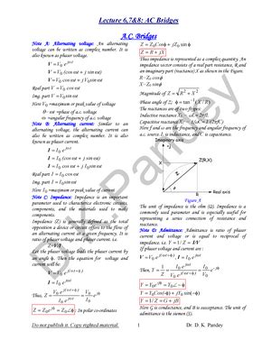 Physical Electronics Lecture Notes BASIC ELECTRONICS NOTES DEPARTMENT OF ELECTRONICS AND