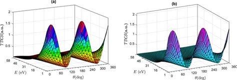 3d Representation Of The Tdcs Of A Positron Impact Single Ionization