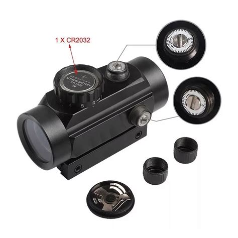 Miras E Red Dotmira Holográfica Rossi Red Dot 1x30 Redgreen 1122mm