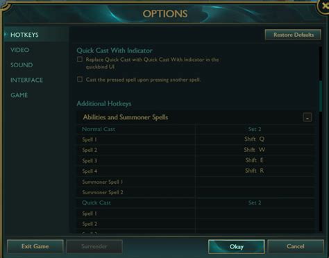 Best League Of Legends Hotkeys And Keybindings 1v9