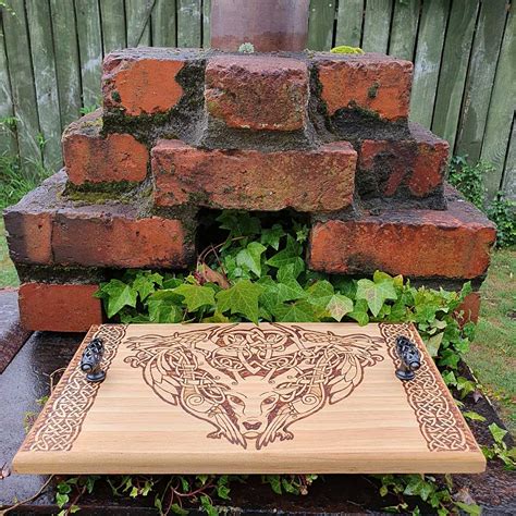Celtic Pine Board Burnt Offerings