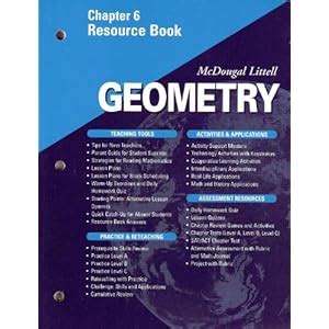 Geometry Chapter Resource Book Answers Mcdougal GerardOneal S Blog