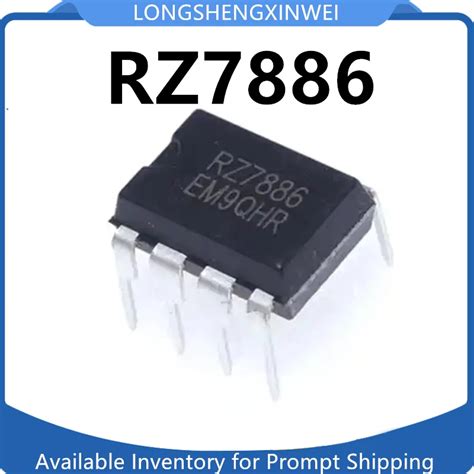 1pcs New Rz7886 Direct Plug Dip8 High Current Motor Driver Chip