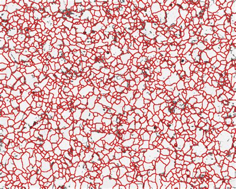Grain Size In Ferritic Steel Clemex