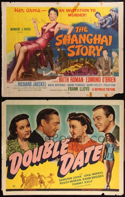 EMoviePoster 2d1195 LOT OF 8 MOSTLY FORMERLY FOLDED HALF SHEETS