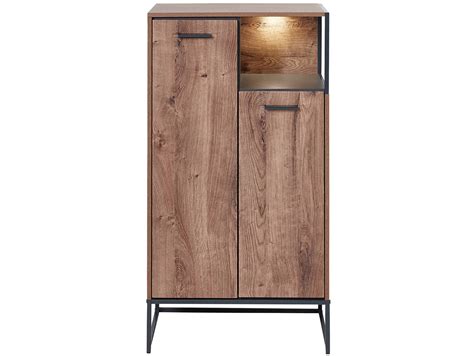 Milton Schuhschrank Material Mdf Eichefarbig
