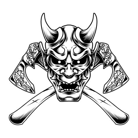 Oni With Hammer 24314558 Vector Art At Vecteezy