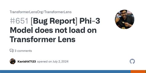 Bug Report Phi 3 Model Does Not Load On Transformer Lens · Issue 651