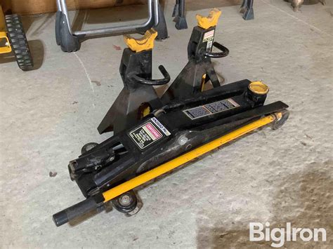 Craftsman Ton Floor Jack Jack Stands Agriculture BigIron