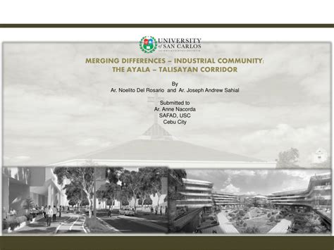 Pdf Merging Differences Industrial Community The Ayala Talisayan