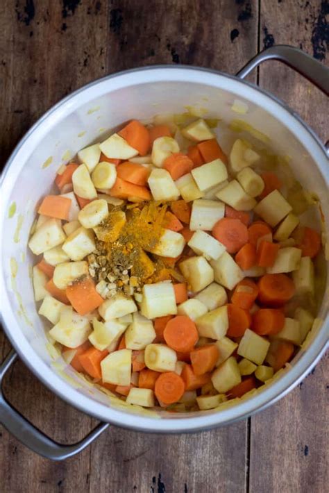 Carrot Parsnip Soup Veggie Desserts