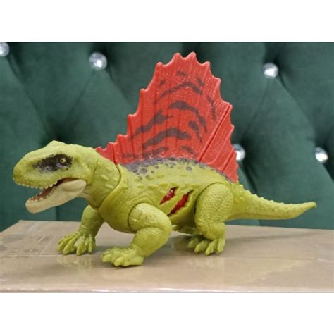 Mattel Jurassic World Extreme Damage Dimetrodon Lazada