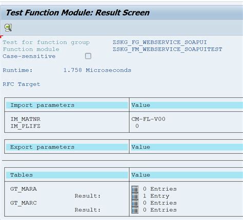Creating Rfc Function Module Its Web Services In Sap Community