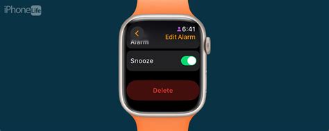 How To Delete An Alarm On Apple Watch