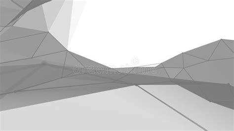 Plexus Fantasy Abstract Technology Abstract Geometric Background With