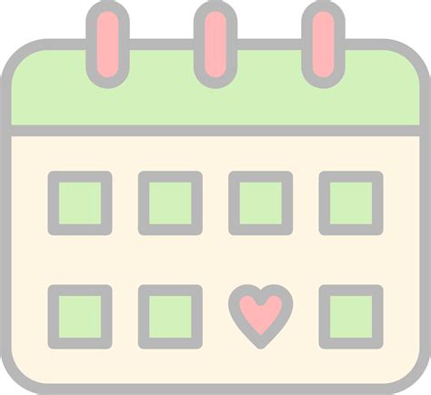 Wedding Date Vector Icon Design 15950829 Vector Art At Vecteezy