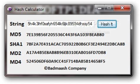 Hash Calculator Download Free Windows 1000 Beta Softpedia