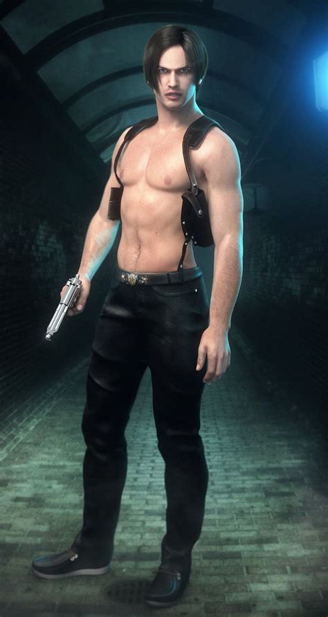 Leon S Kennedy Shirtless Version By Javiermicheal On Deviantart Leon