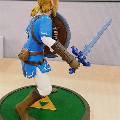D Printable Link Breath Of The Wild By Benjamin Burton