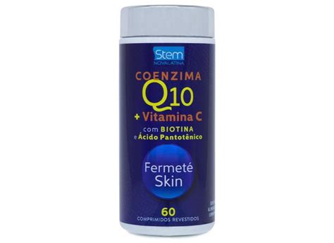 Coenzima Q10 Fermeté Skin 60 Comprimidos Stemnovalatina Com O Melhor