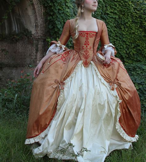 Late 18th Century French Court Gown Behance