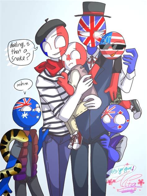 Украина и Беларусь Country Humans Anime Country