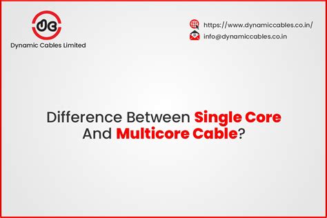 Difference Between Single Core And Multicore Cable