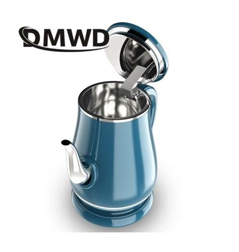 전기 포트 커피 차 온도조절 Dmwd 18l 긴 주둥이 입 주전자 뜨거운 물 빠른 열 스테인레스 스틸 티몬