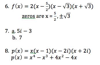Precalculus Problems