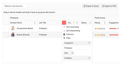 Building An Angular Data Grid With Filtering Css Tricks