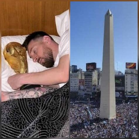 ¡sigue Paralizado El País Messi Durmió Con La Copa Y Argentina Se