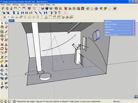 Plugin Sketchup Projections V2 Par Didier Bur Youtube