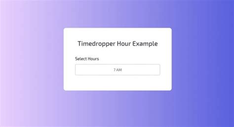 17 Bootstrap Timepicker Examples Code Snippet Onaircode
