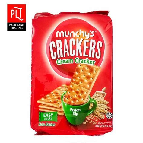 Munchy S Cream Cracker 300g 1Carton X 12Packet Snack Foods