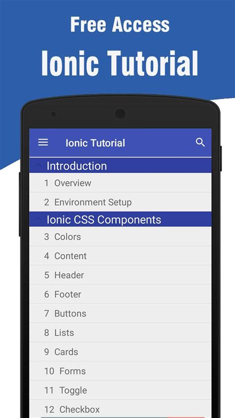 Ionic Tutorial Apk For Android Download