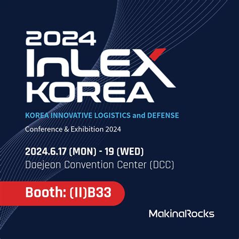 Makinarocks On Linkedin Inlexkorea Inlex Ai Artificialintelligence