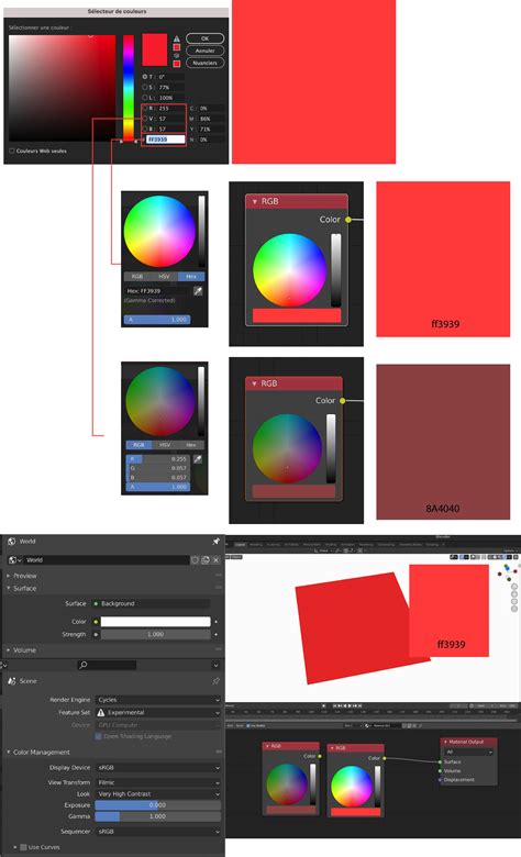 Rendering How To Get Accurate Rgb Color In Blender Form Adobe