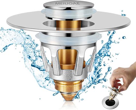 Stainless Steel Wash Basin Pop Up Drain Filter Inspire Uplift
