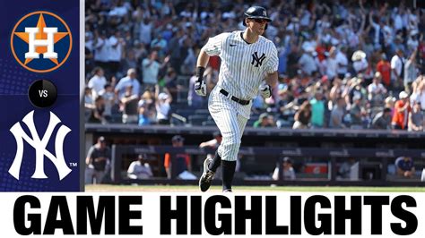 Astros Vs Yankees Game Highlights 62622 Mlb Highlights