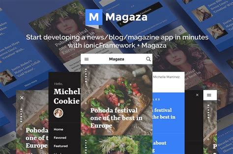 Magaza Wordpress Managed Ionic App Magazine Blog App Malax