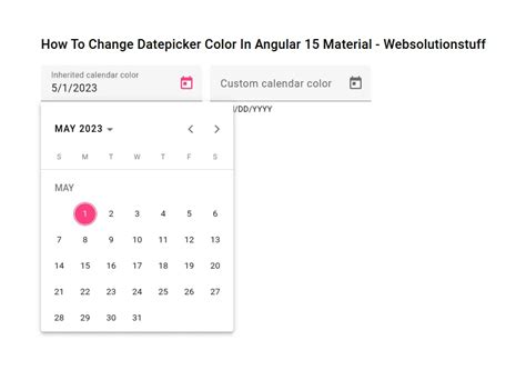 How To Add Date Range Picker In Angular 15 Material Medium