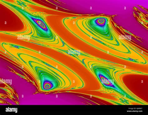 Representation Of Complex Mathematical Iteration Stock Photo Alamy