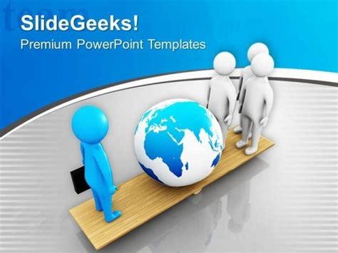 Maintain A Global Relation Client Powerpoint Templates Ppt Backgrounds