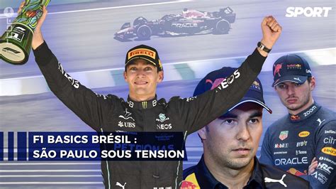 F Basics Le Restart du Brésil Verstappen règle ses comptes avec Perez RTBF Actus