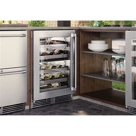 Perlick Signature Series 24 Dual Zone Outdoor Wine Reserve Marine
