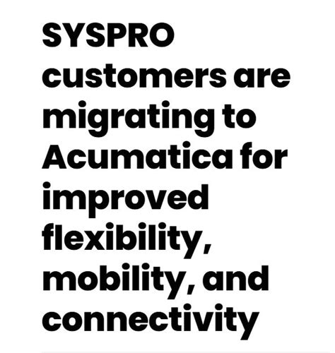 Acumatica Cloud Erp Limited