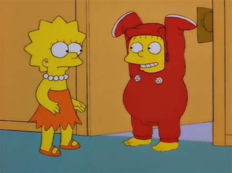 My Sister My Sitter The Simpsons Los Simpson The Simpsons Show