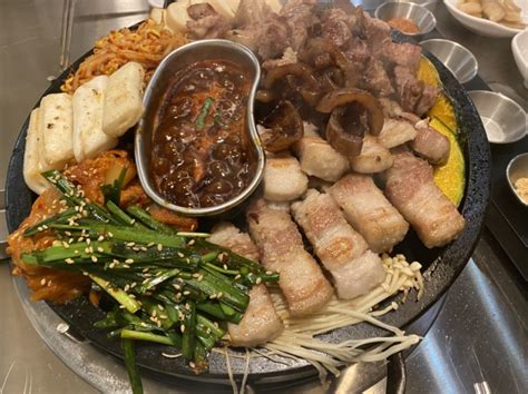 대전둔산동고기집 돈대장 구워나오는 고기한판추천 네이버 블로그