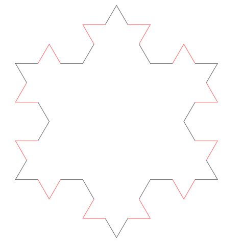 Koch Snowflake Go Figure Math