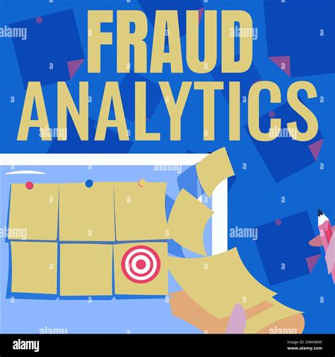 Text Caption Presenting Fraud Analytics Word For Identification Of